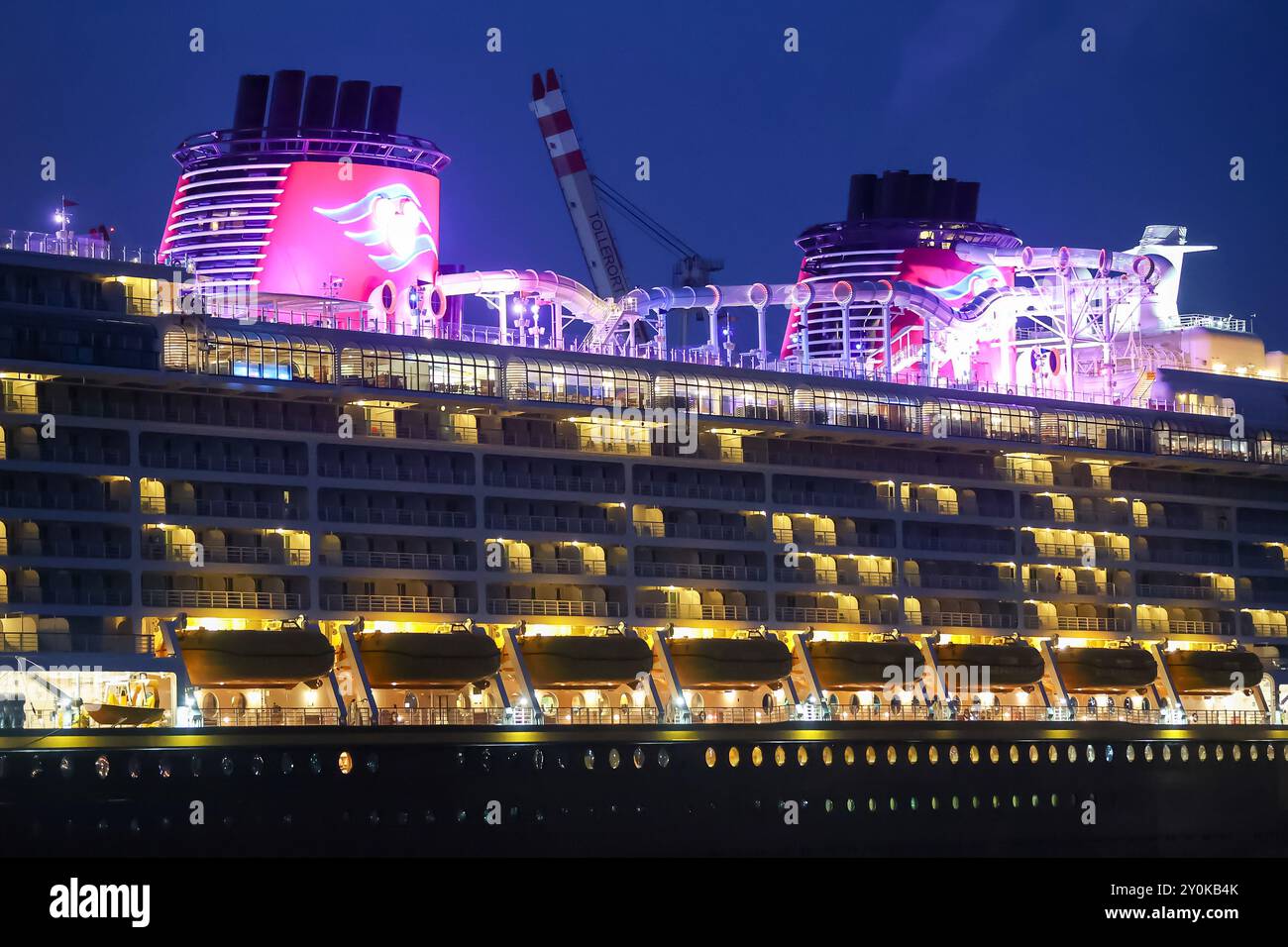 Hamburg, Germany. 03rd Sep, 2024. The cruise ship "Disney Dream ...