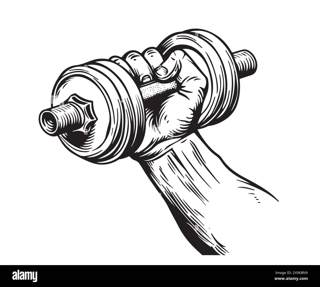 Cartoon hand raised Black and White Stock Photos & Images - Alamy
