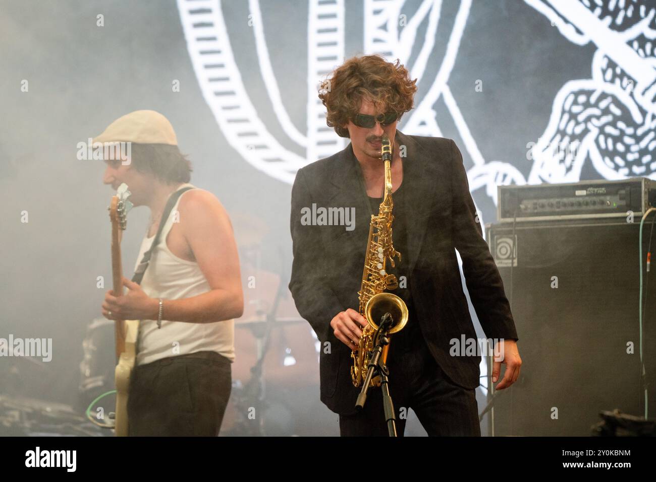 OPUS KINK, CONCERT, 2024: The band Opus Kink play the Far Out Stage ...