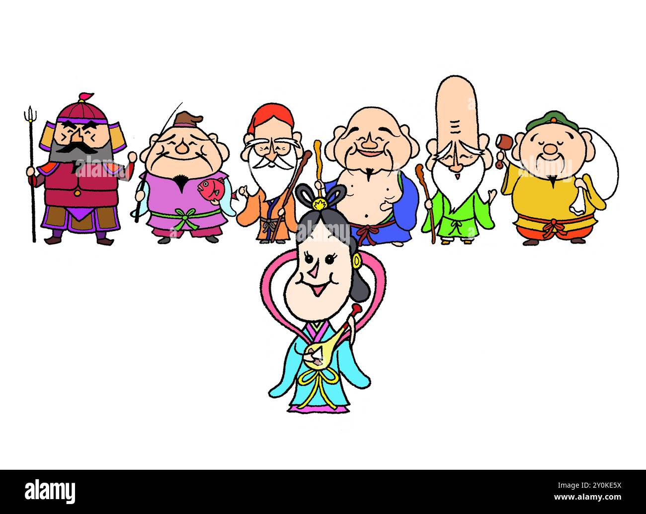 The seven gods hi-res stock photography and images - Alamy