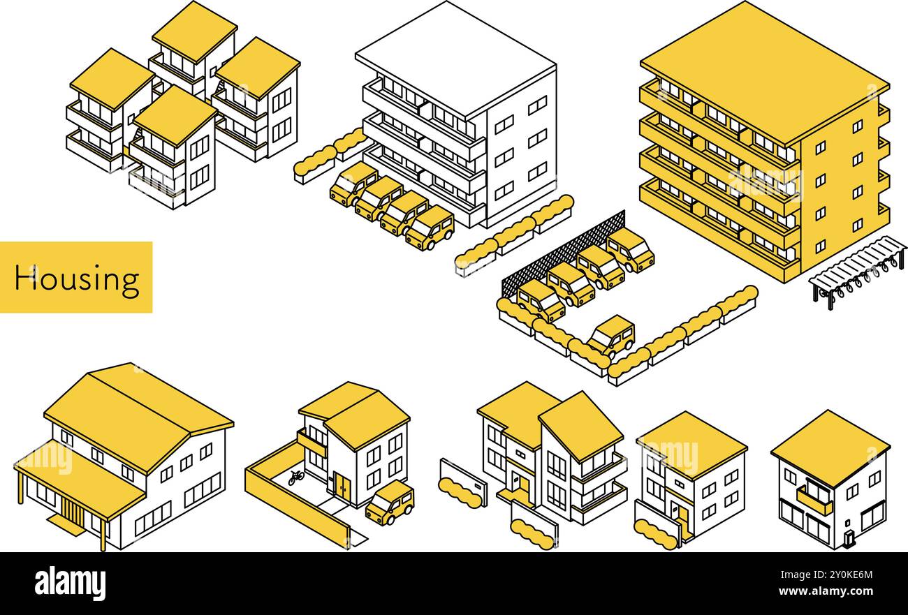 Houses, including rental apartments, houses, and condominiums ...