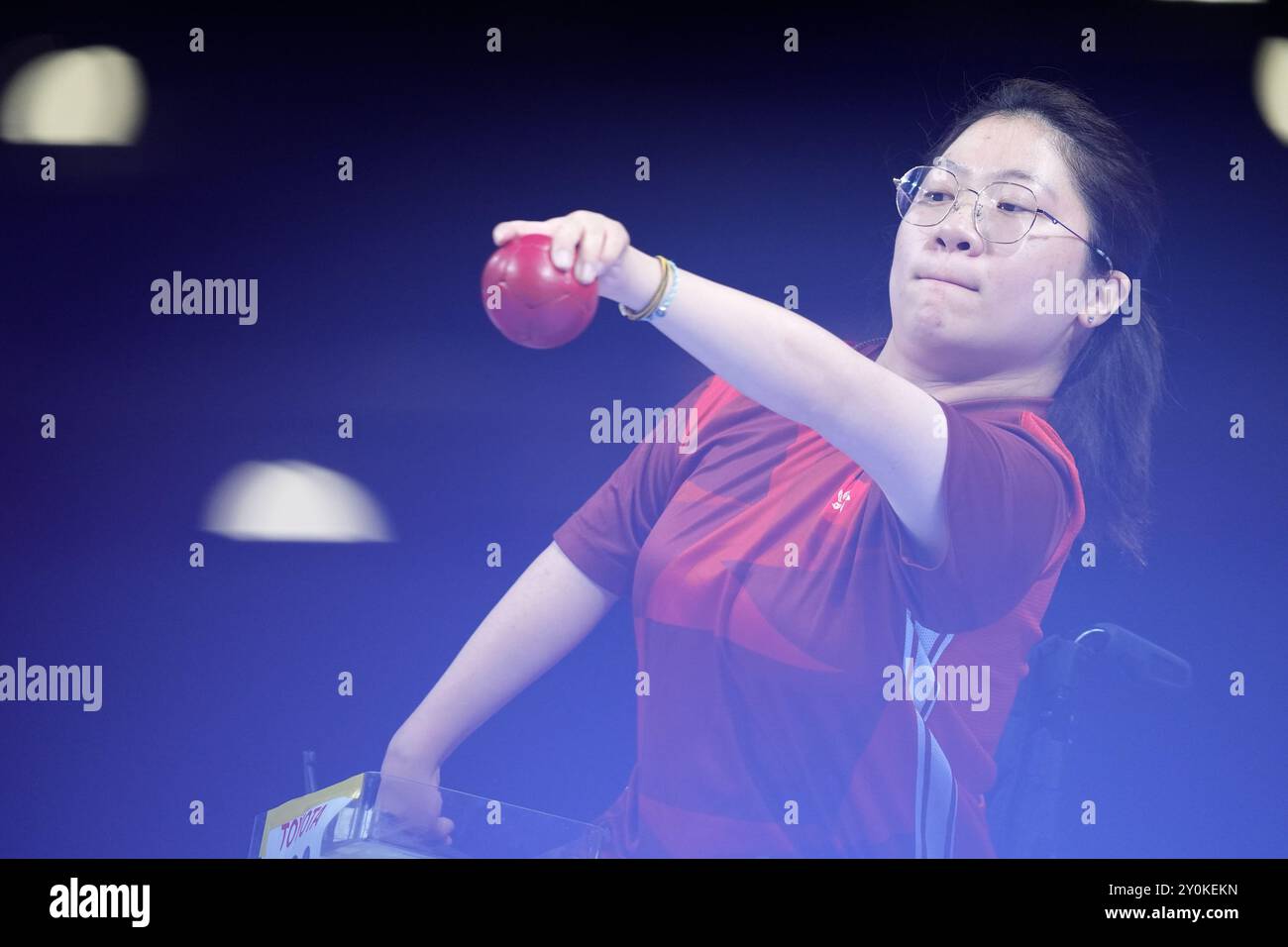 Paris, France. 2nd Sep, 2024. Cheung Yuen of China's Hong Kong competes ...