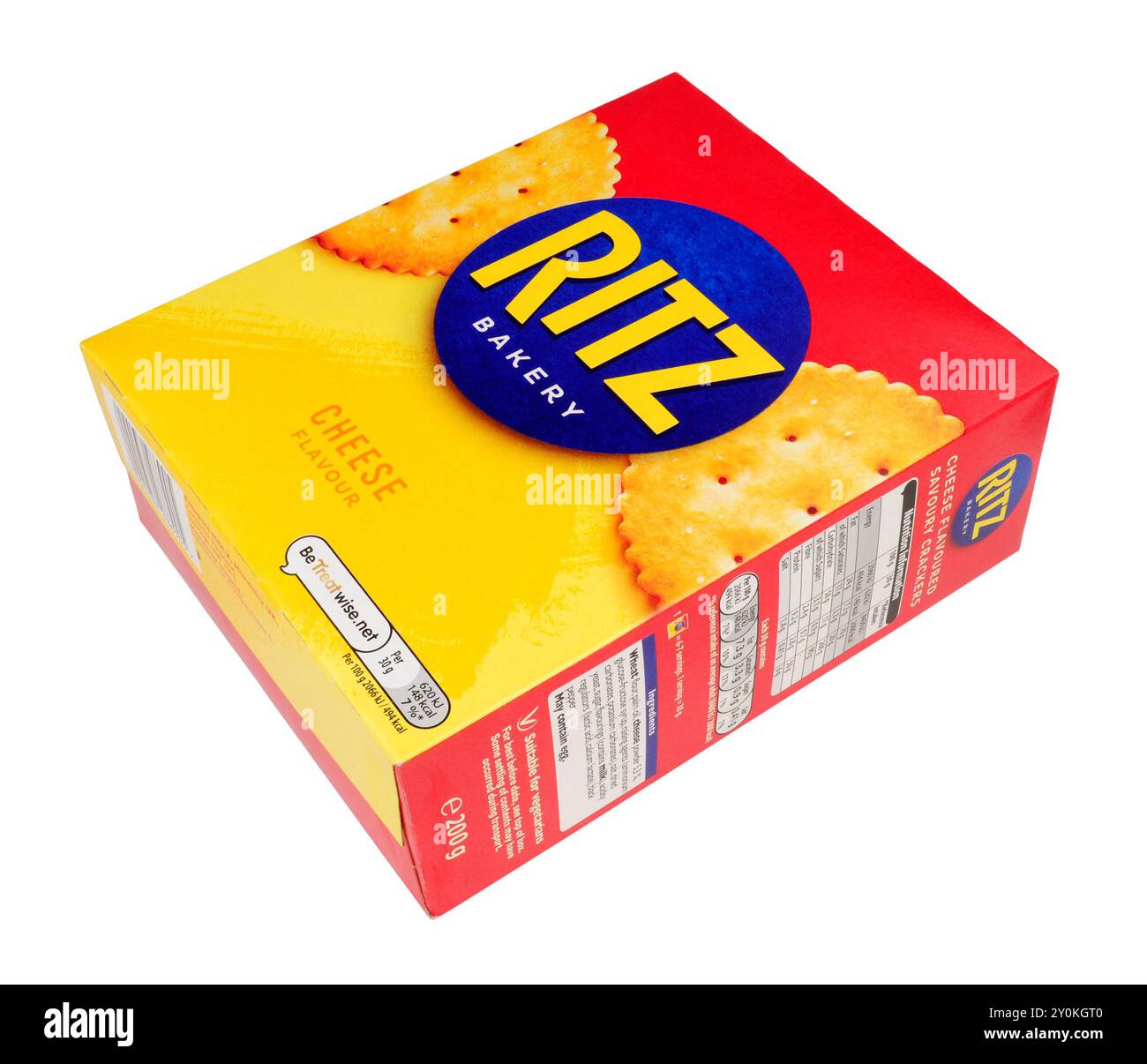 Ritz Bakery cheese flavoured savoury crackers in a 200g pack Stock ...