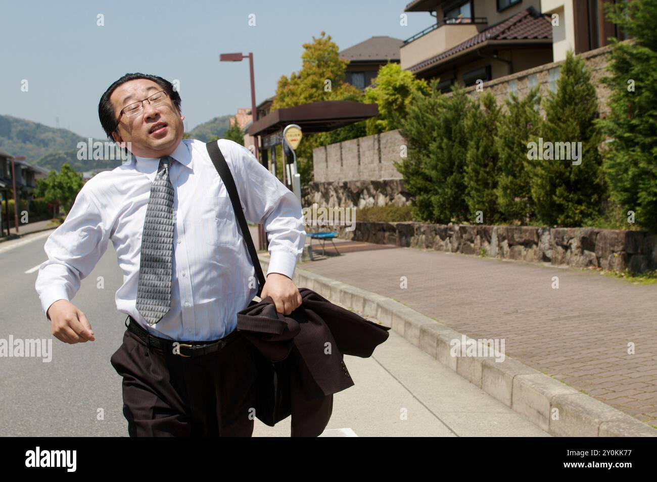 Middle aged obese man hi-res stock photography and images - Alamy