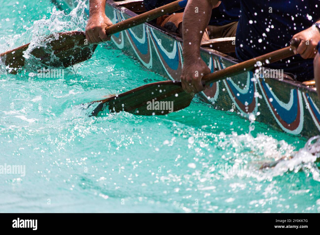 Okinawa dragon boat race Stock Photo - Alamy