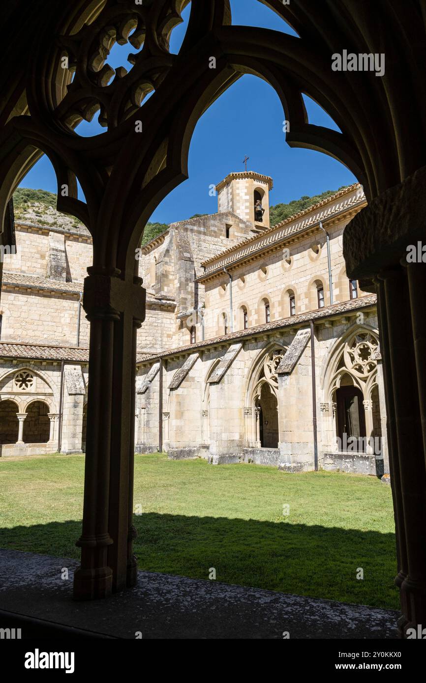 Monastery of Santa María la Real de Iranzu, cloister, 12th - 14th ...