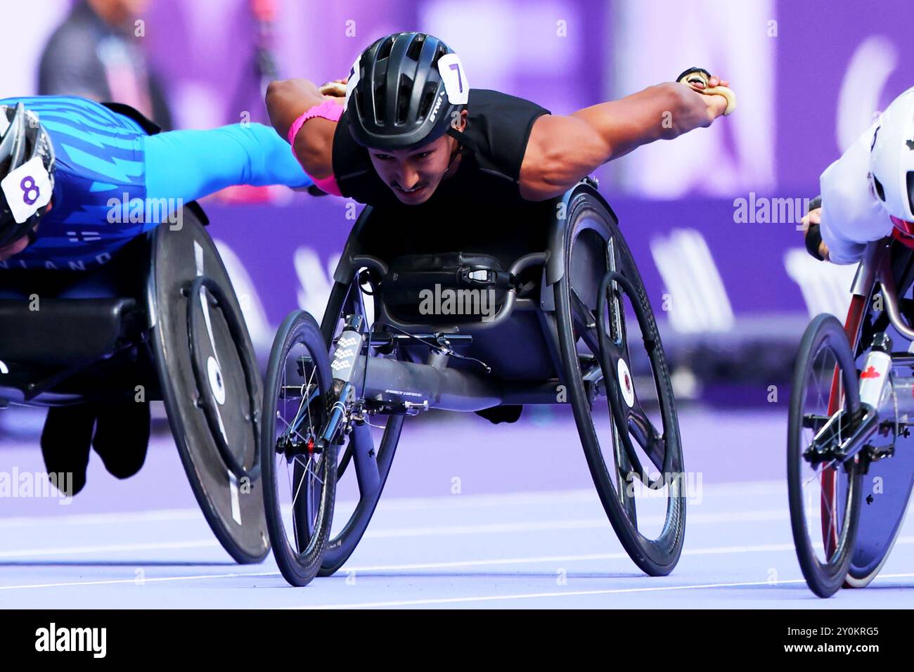 Saint-Denis, France. 2nd Sep, 2024. Ali Radi Arshid (QAT) Athletics ...