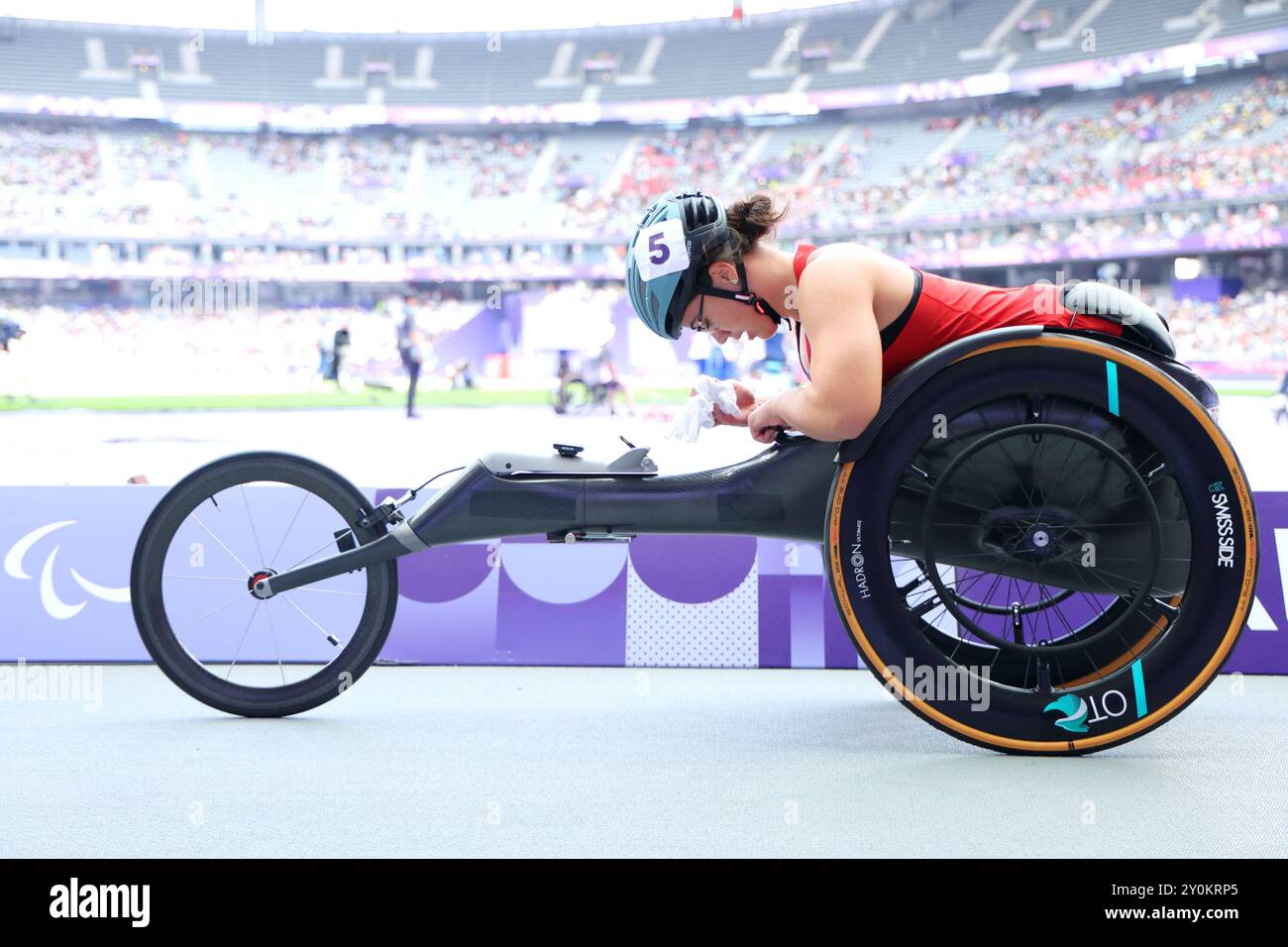 Saint-Denis, France. 2nd Sep, 2024. Menje Merle Marie (GER) Athletics ...
