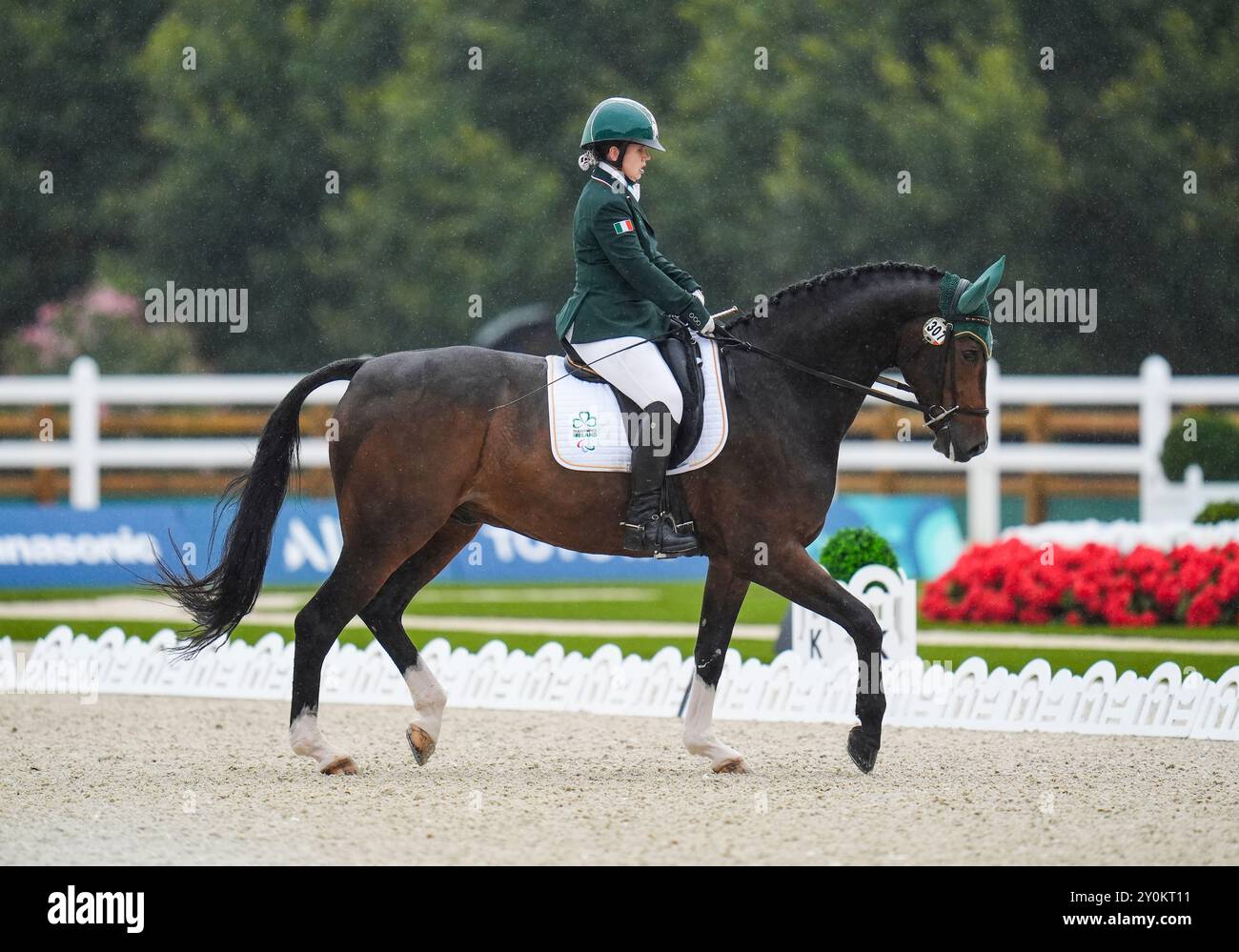 Ireland's Kate Kerr-Horan riding Lykkebo's Don Akino during the ...