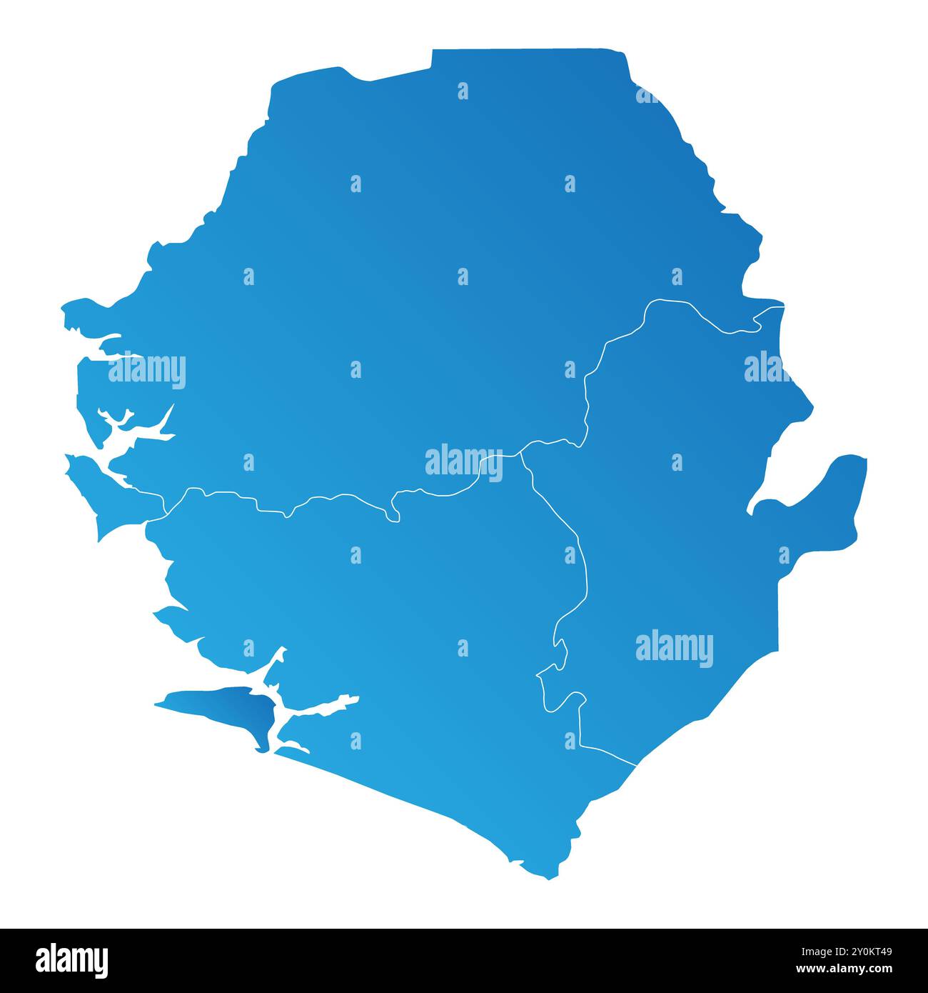 Map sierra leone location Cut Out Stock Images & Pictures - Alamy