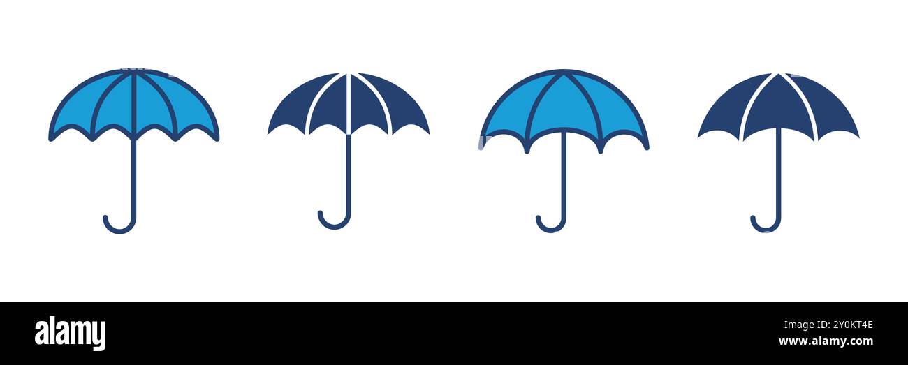 Umbrella icon vector. umbrella sign icon Stock Vector Image & Art - Alamy