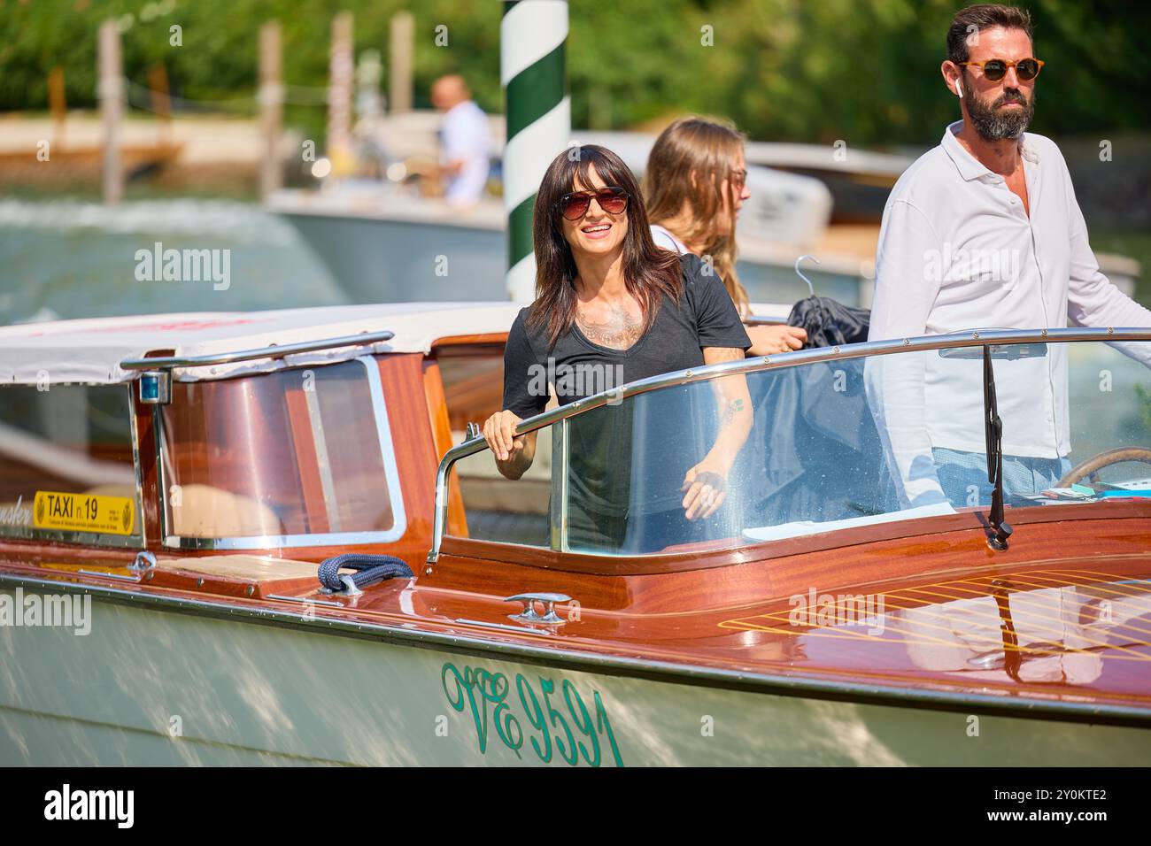 81th Venice Film Festival in Venice, Italy, on September 2, 2024. Stars at the Lido Day 6 Asia ...