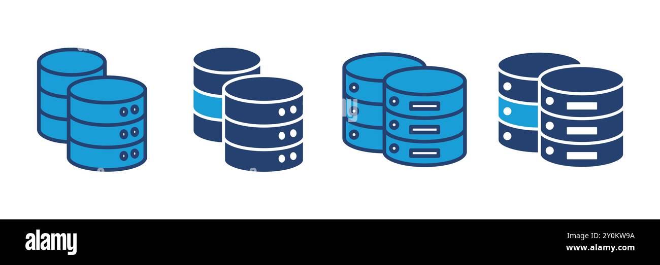 Database icon vector. database vector icon Stock Vector Image & Art - Alamy