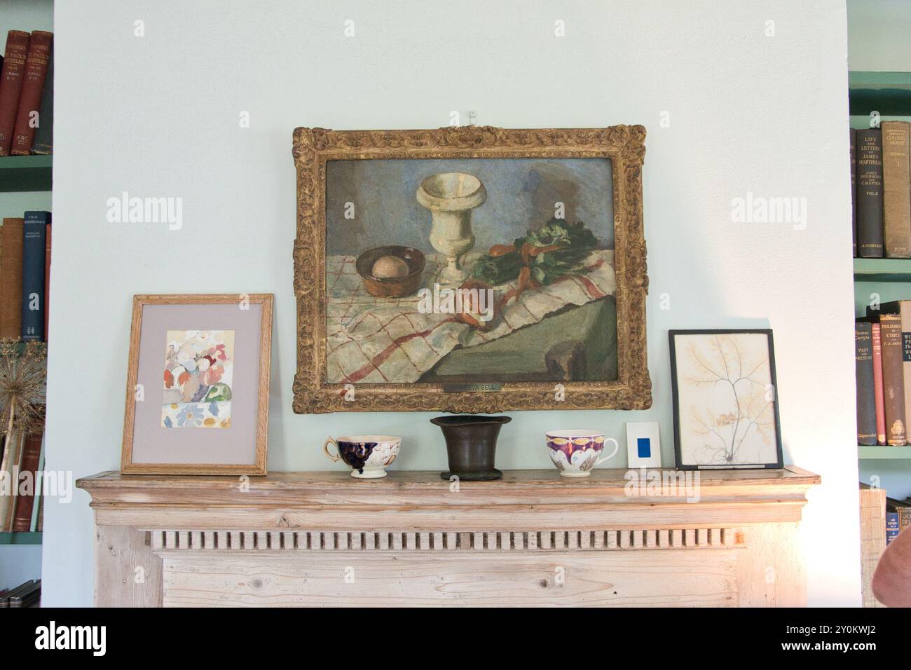 Monk`s House, Rodmell, East Sussex, home of Leonard and Virginia Woolf ...