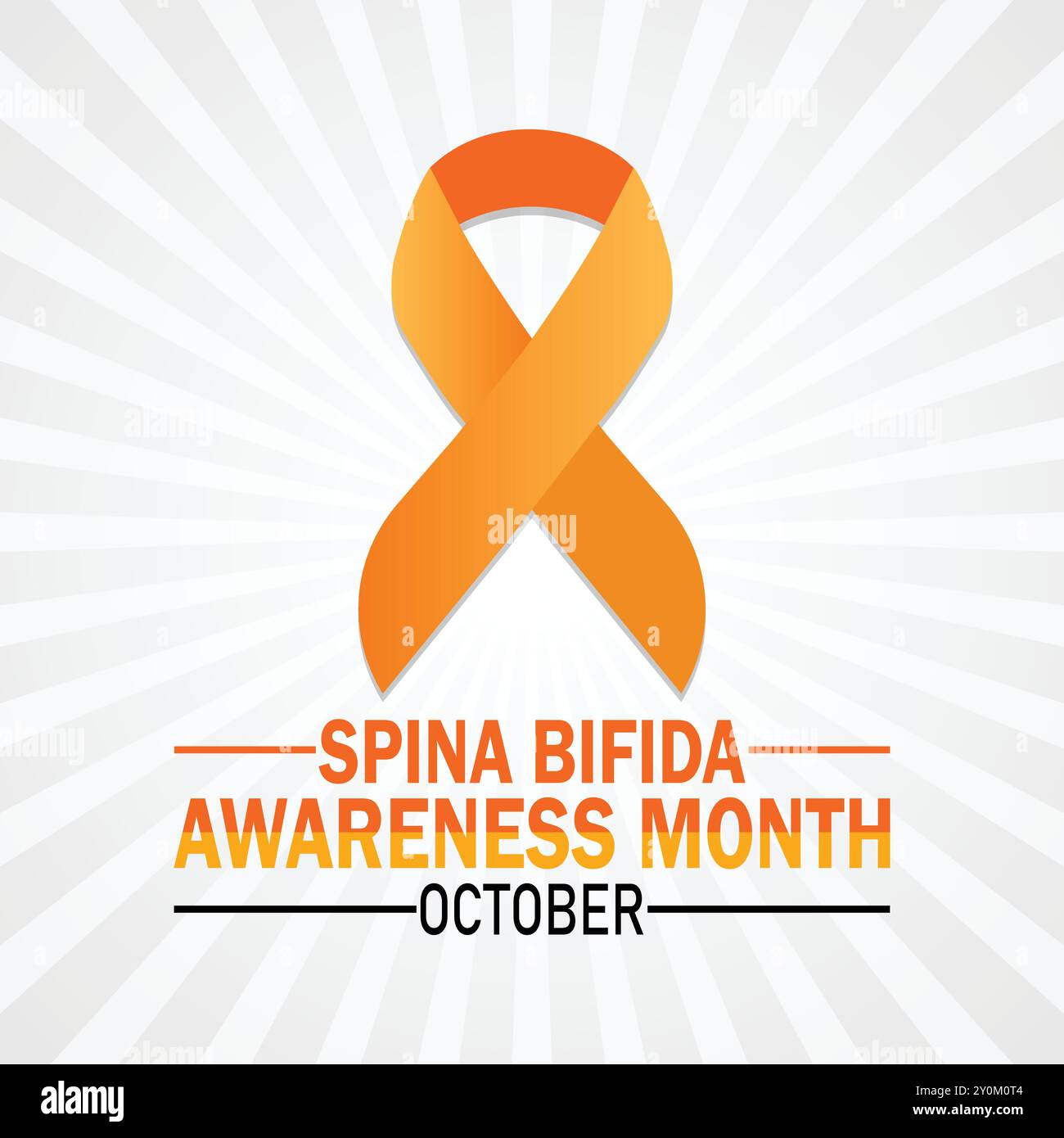 Spina Bifida Awareness Month. October. Holiday concept. Template for ...