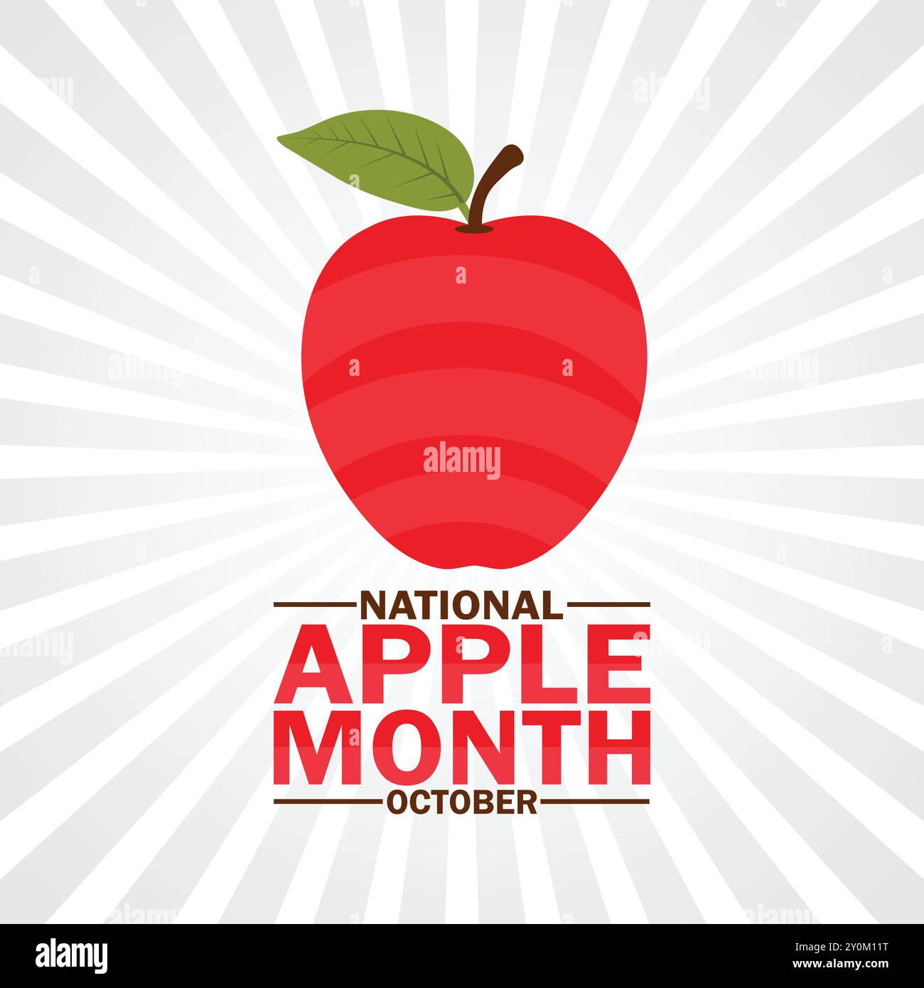 National Apple Month. October. Holiday concept. Template for background ...