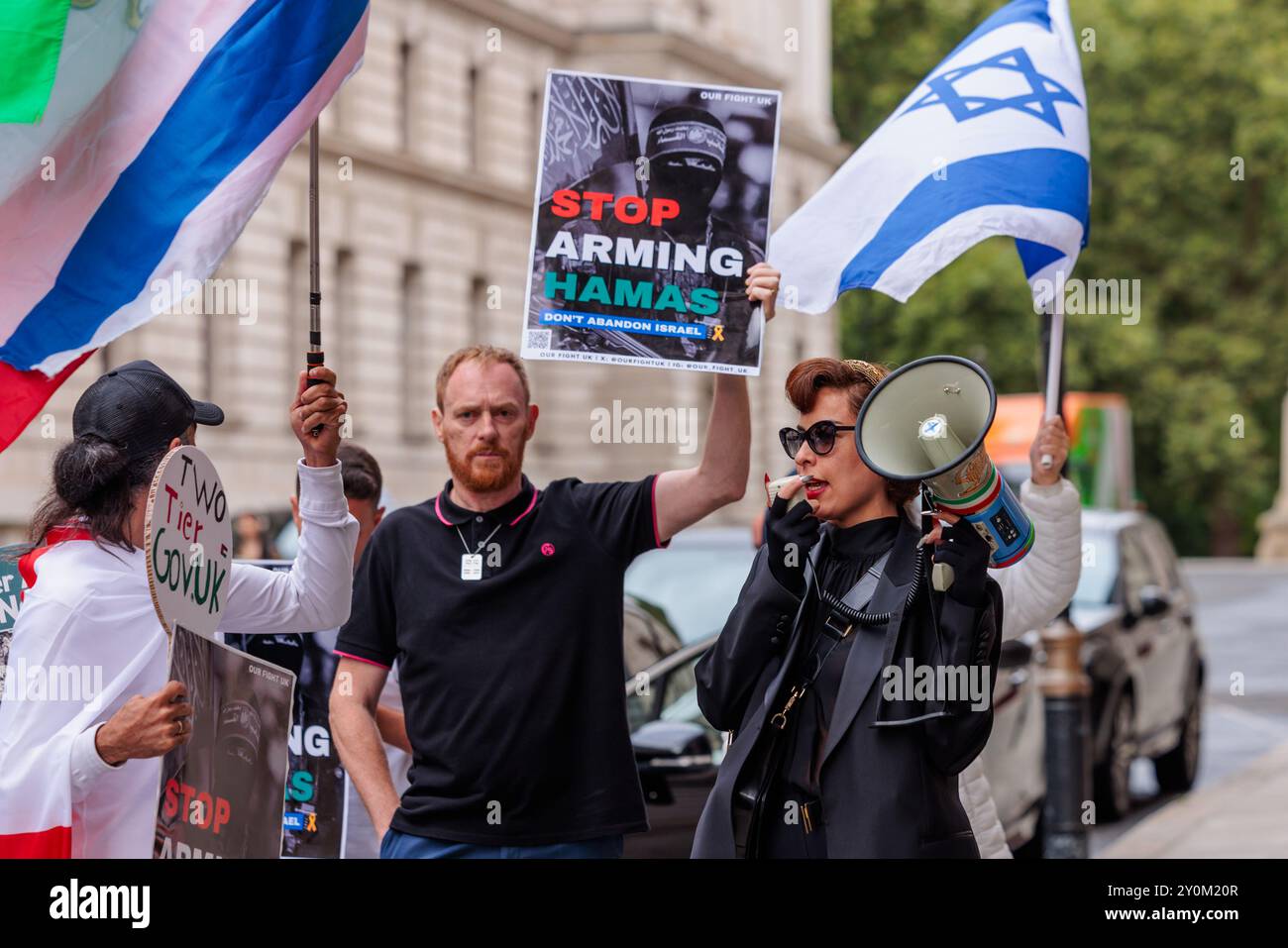 Foreign Office, London, UK. 3rd September 2024. Iranian activist, Lily ...