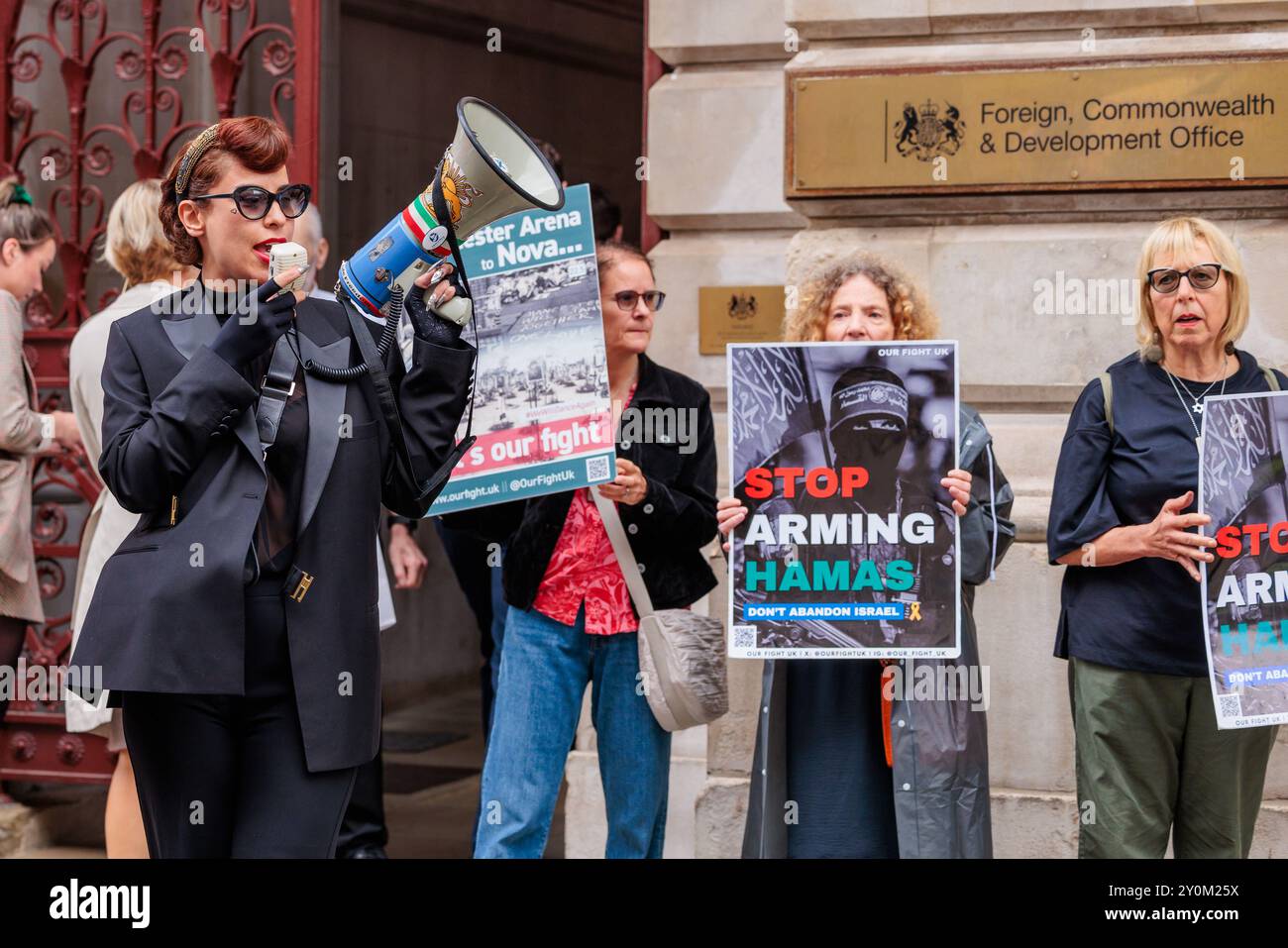 Foreign Office, London, UK. 3rd September 2024. Iranian activist, Lily ...