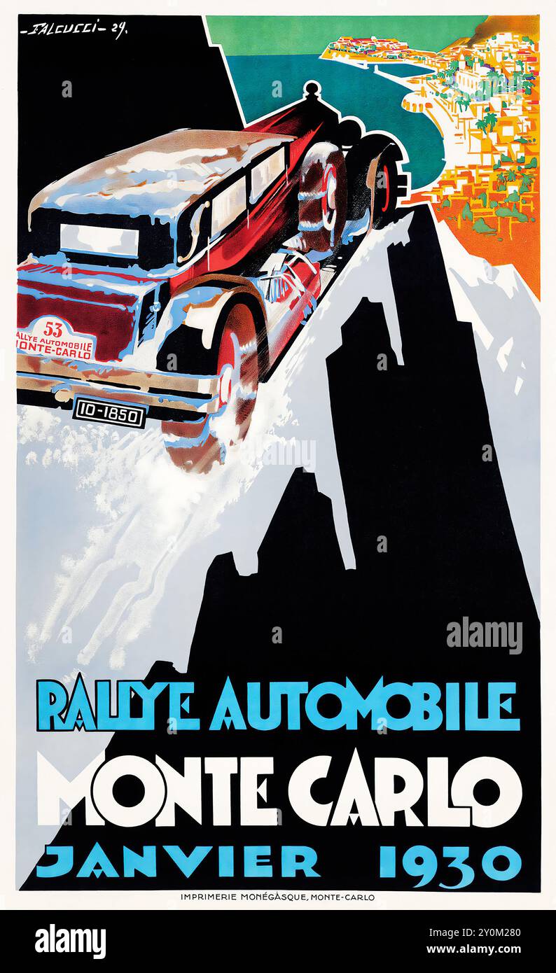 Rallye Automobile Monte Carlo, january 1930 - Monte Carlo Rally ...
