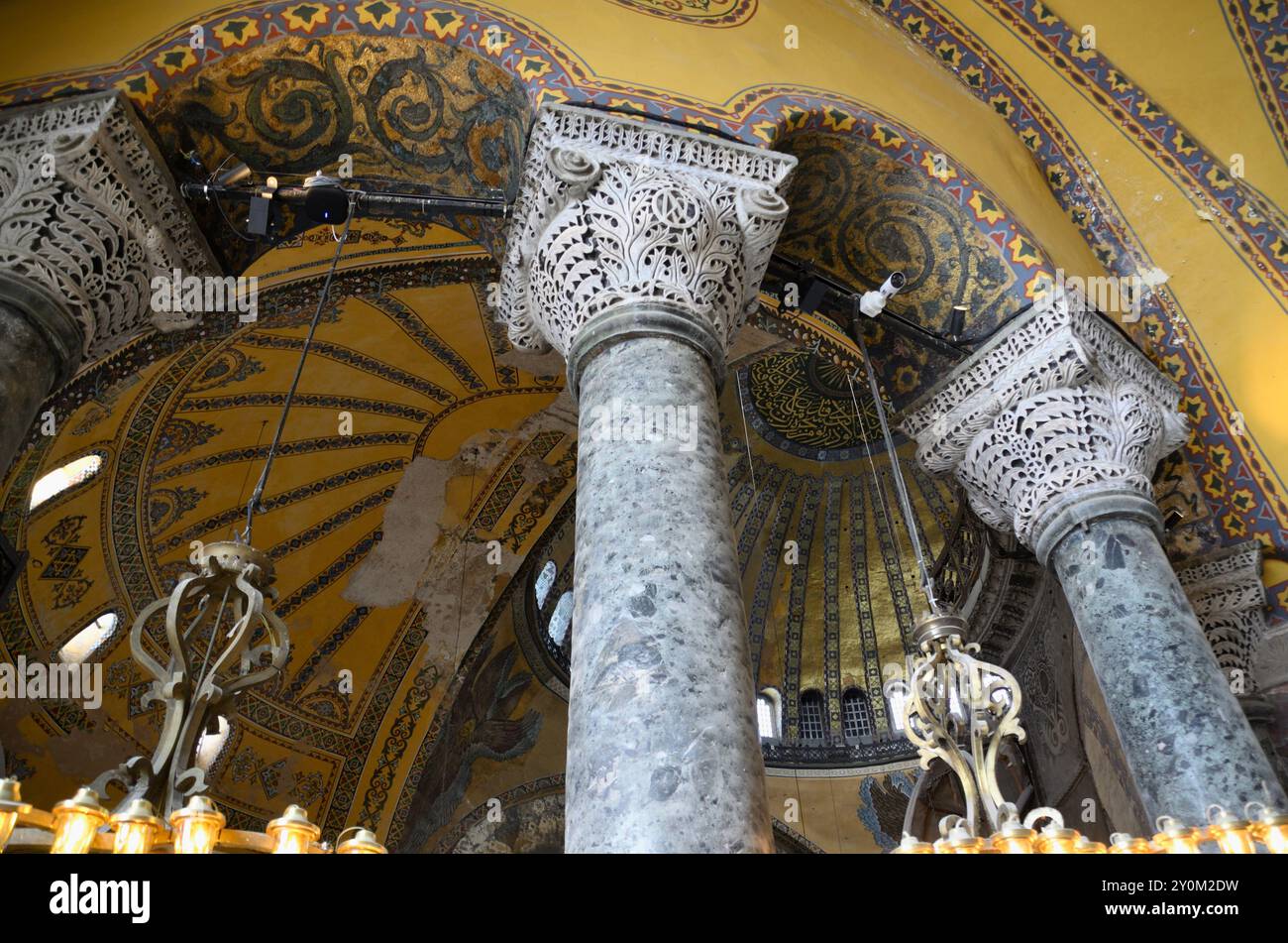 Hagia Sophia, Fatih, Istanbul, Turkey, Europe-Asia Stock Photo - Alamy
