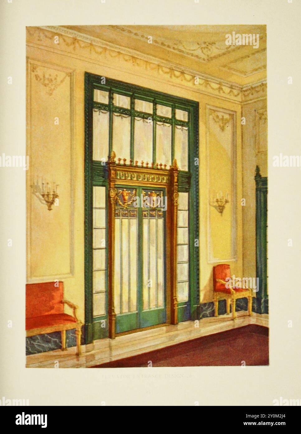 1920s architecture drawing hi-res stock photography and images - Alamy