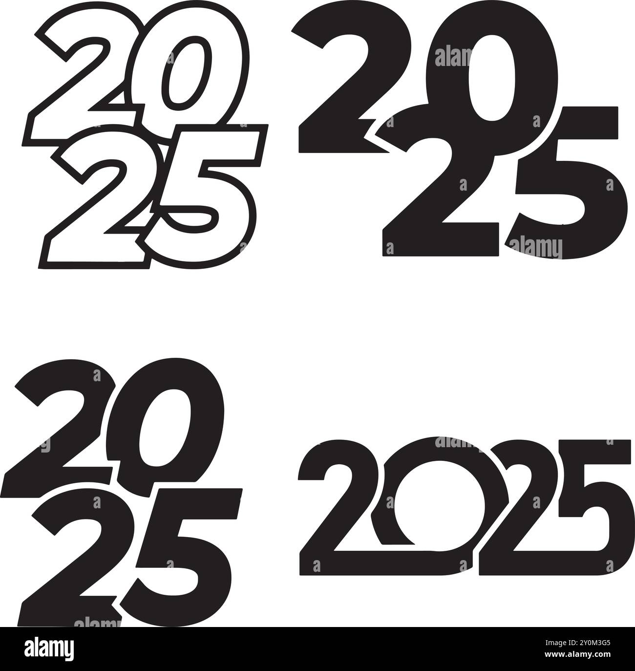 2025 calendar template Cut Out Stock Images & Pictures - Alamy