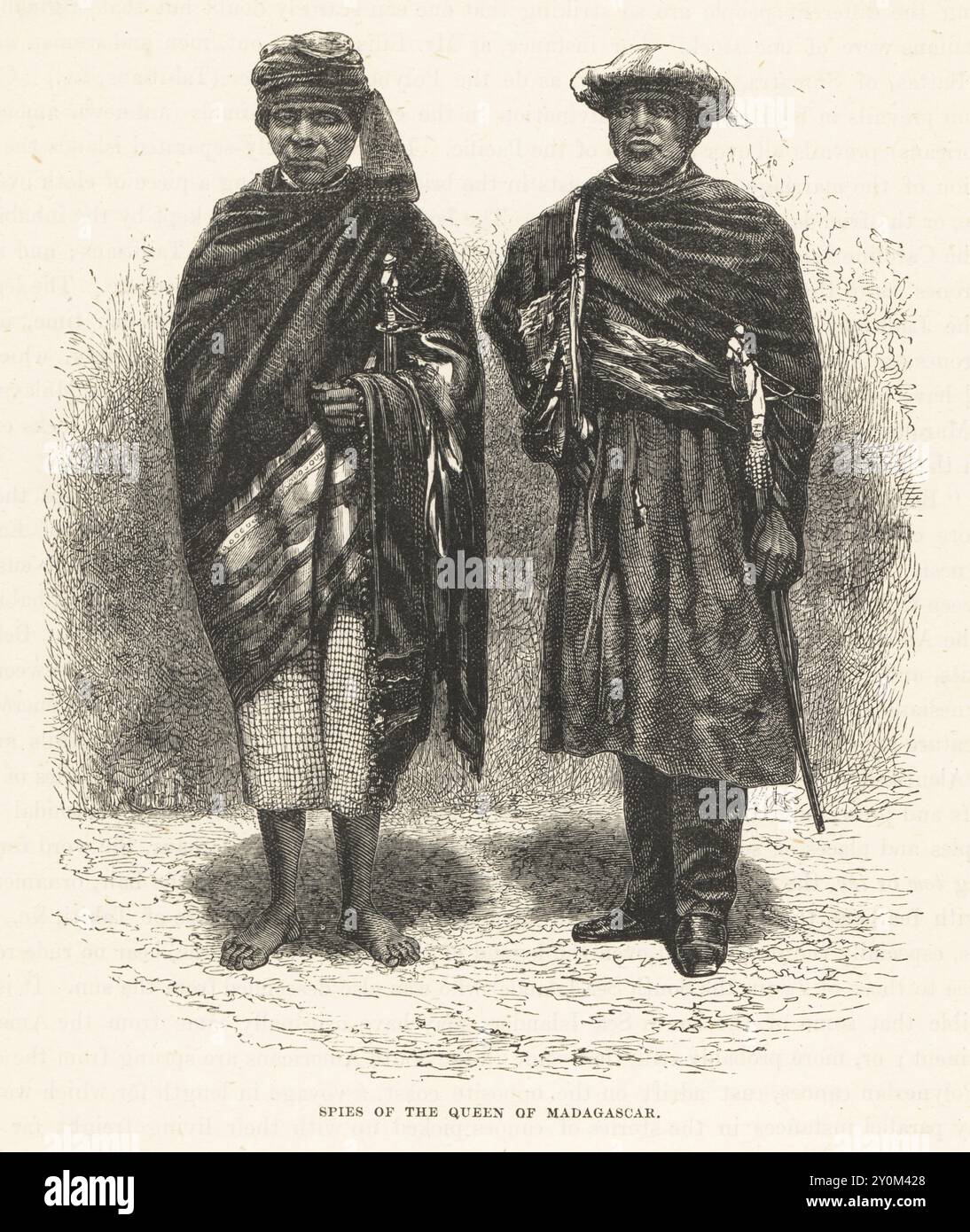 Spies of Queen Jumbe-Souli, Djoumbe Fatima, Sultana of Moheli in the ...