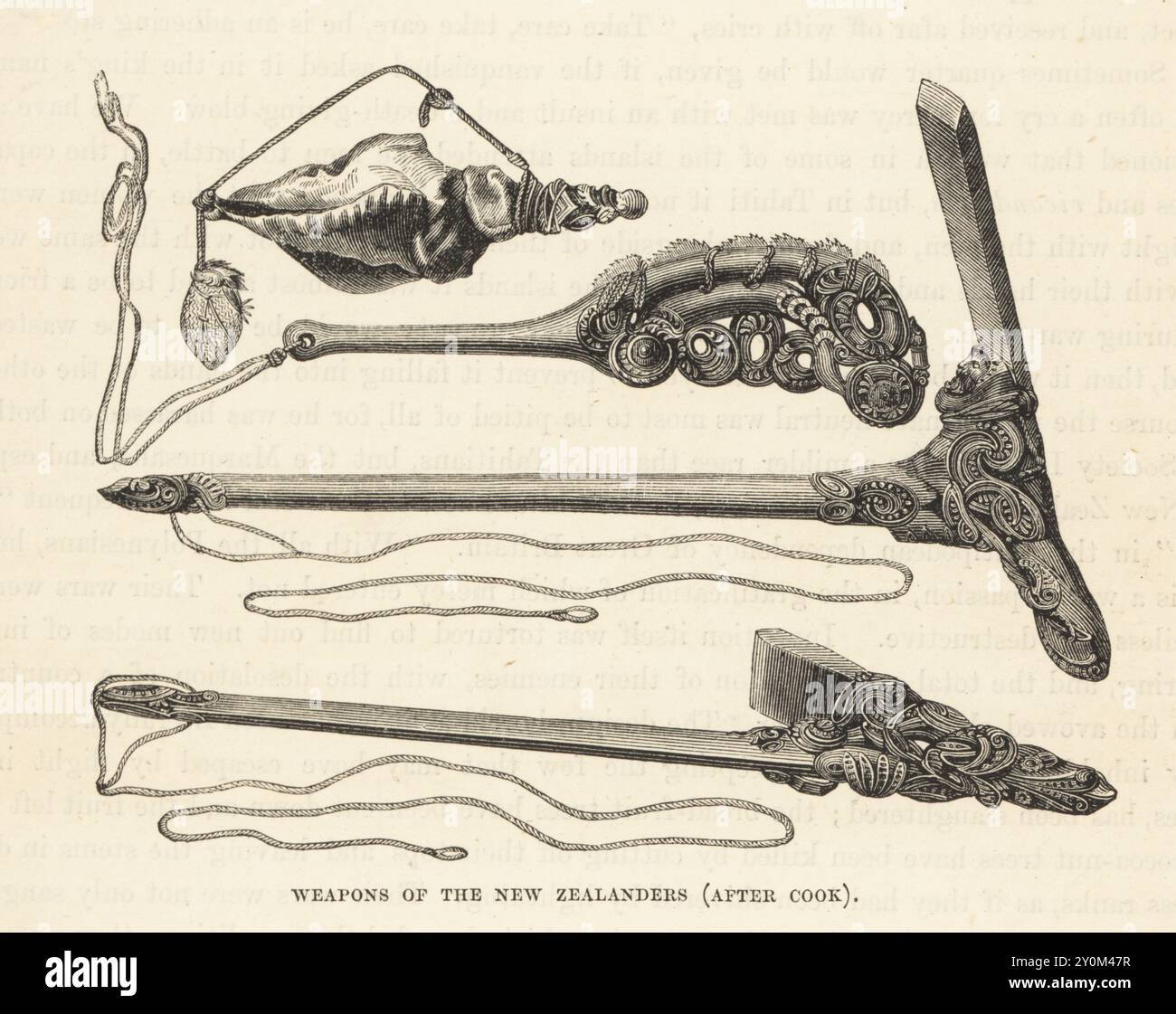 Maori weapons tools new zealand hi-res stock photography and images - Alamy