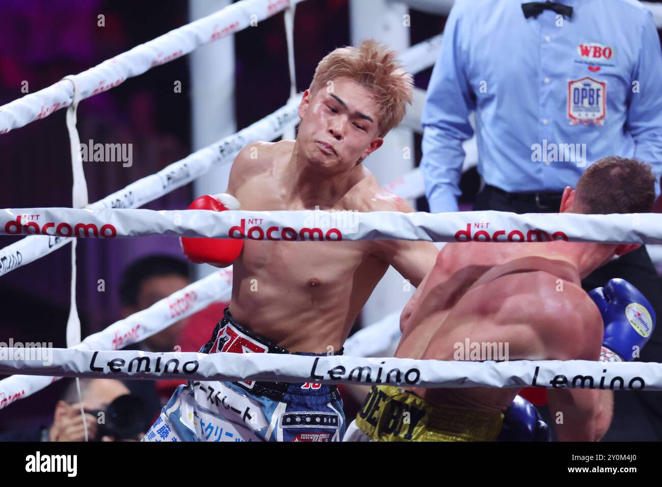 Jin Sasaki (JPN), SEPTEMBER 3, 2024 - Boxing : OPBF & WBO Asia Pacific Welter weight ...