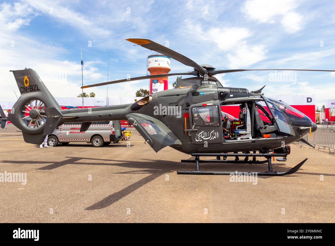 Royal Moroccan Gendarmerie (Military Police) Eurocopter EC-135 ...