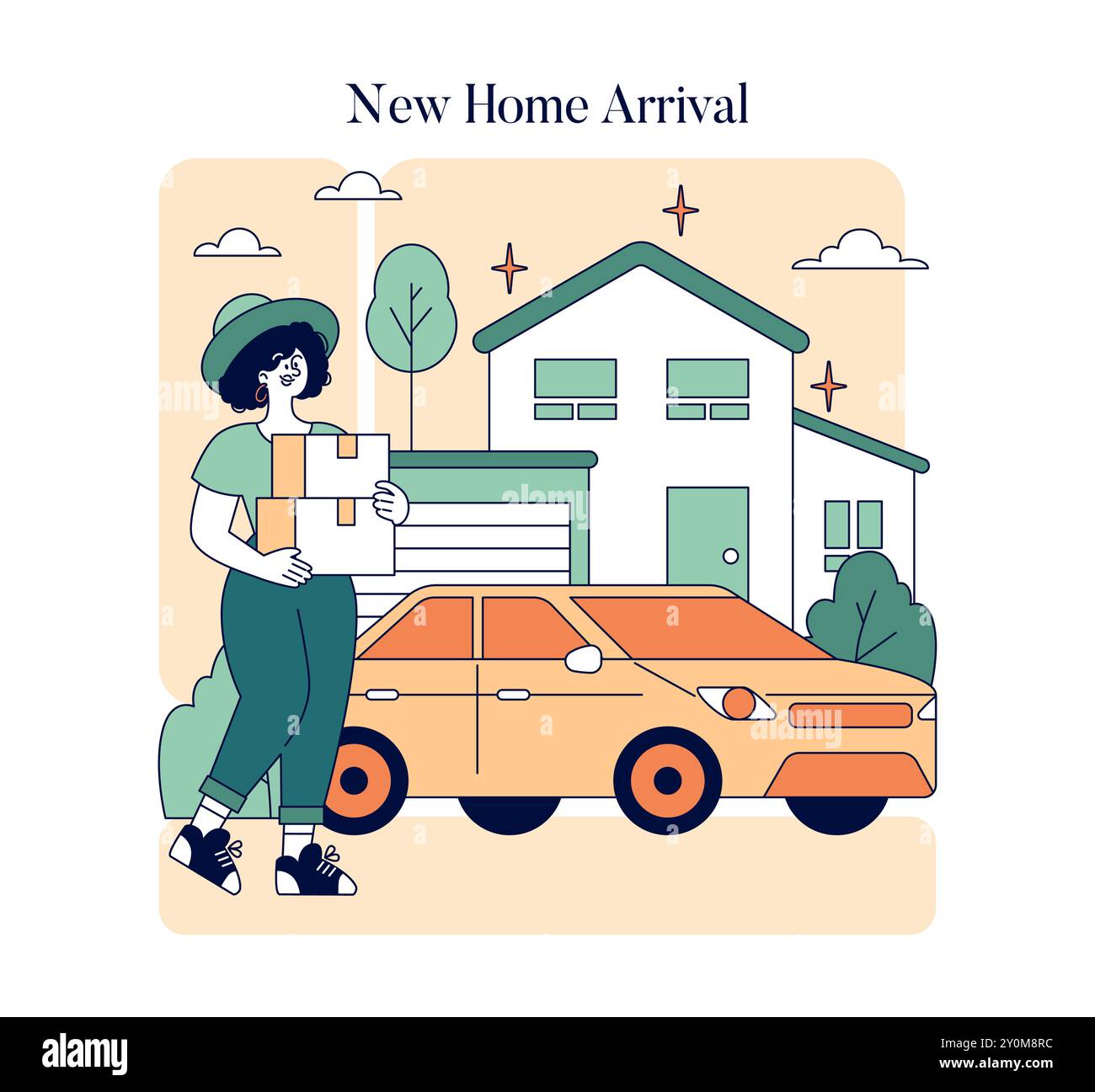 Our new possessions Stock Vector Images - Alamy