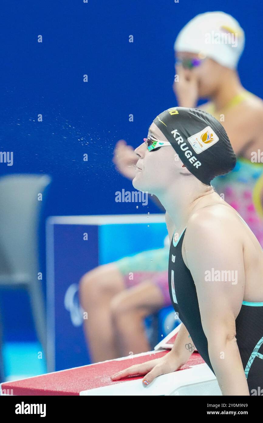 NANTERRE, FRANCE - SEPTEMBER 3: Lisa Kruger of the Netherlands ...