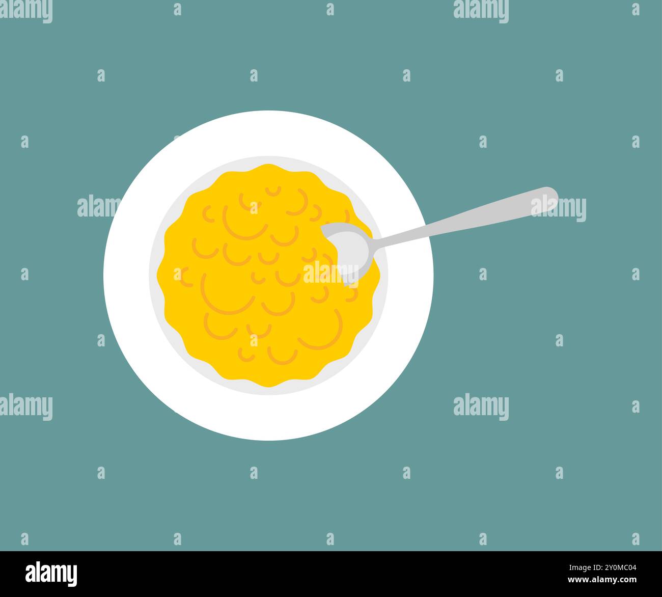 Cartoon oatmeal porridge in hi-res stock photography and images - Alamy