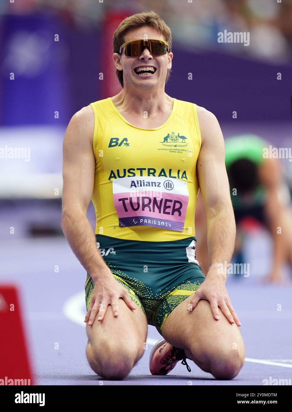 Australia's James Turner after winning the Men's 400m T36 Final at the ...