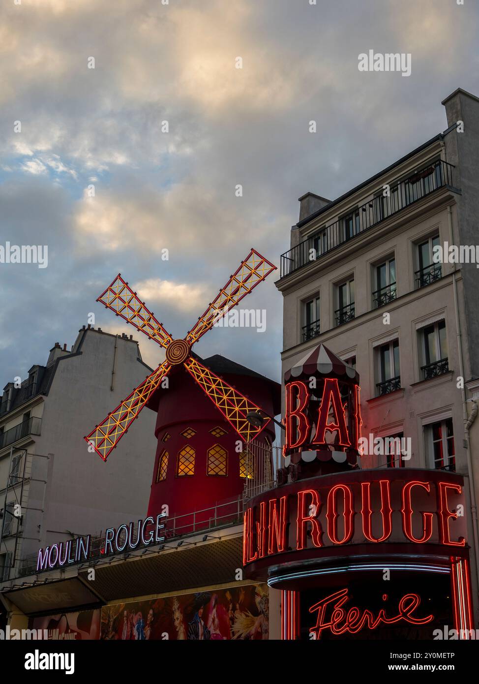 Famous, Moulin Rouge, Paris, France, Europe, Europe, EU Stock Photo - Alamy
