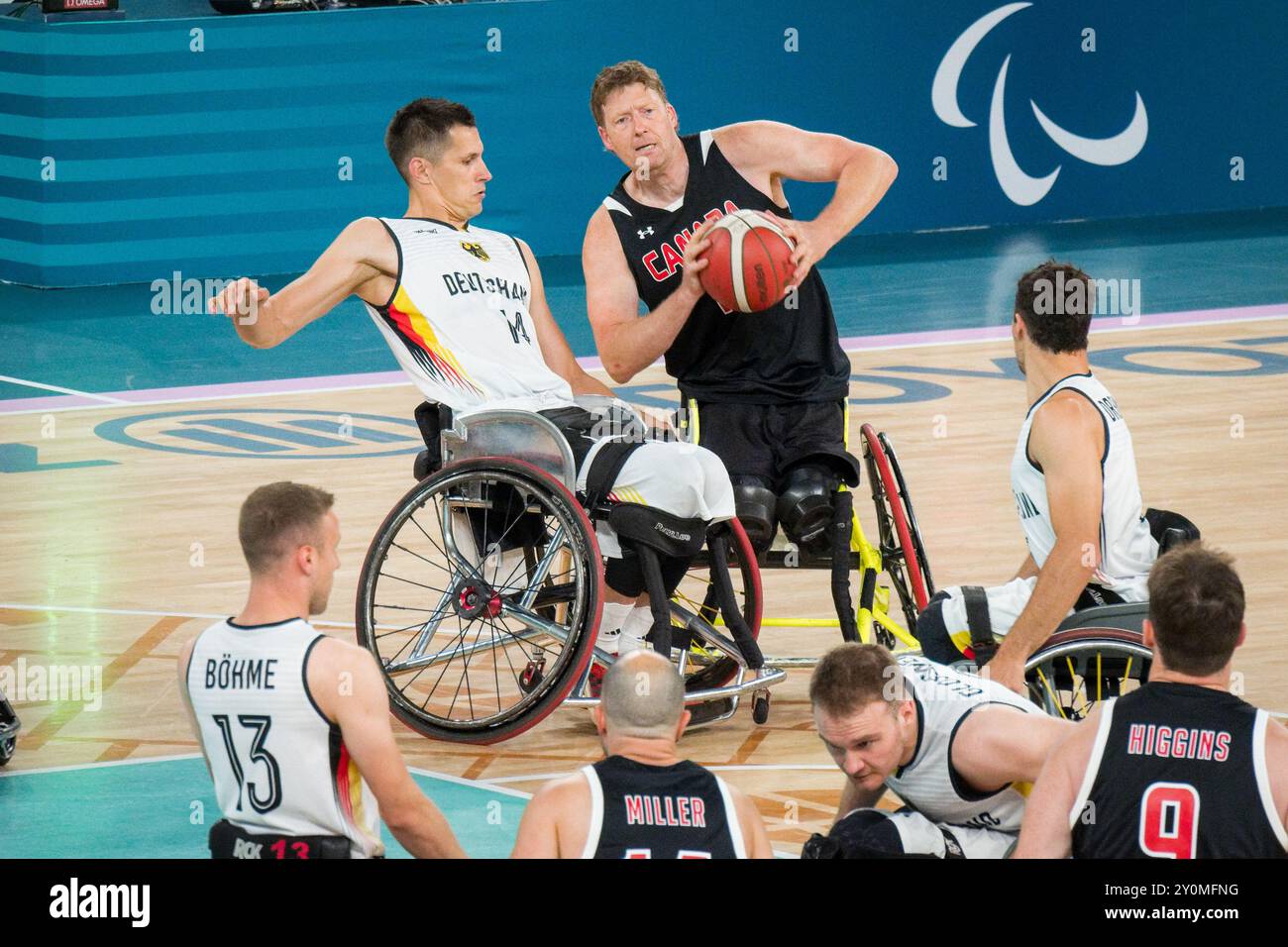 Paris, France. 2th September, 2024. Paralympics, Paris 2024, Men ...