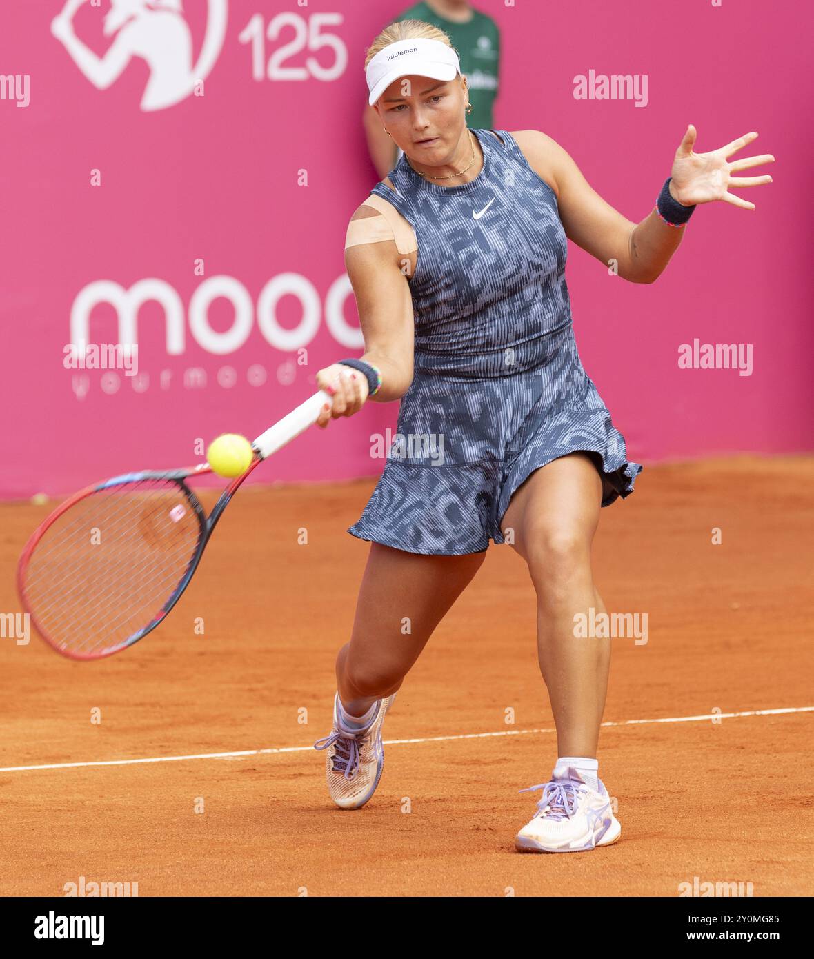Montreux Switzerland, 09 03 2024: Jenny Duerst (SWI) vs Tara Wurth (CRO ...