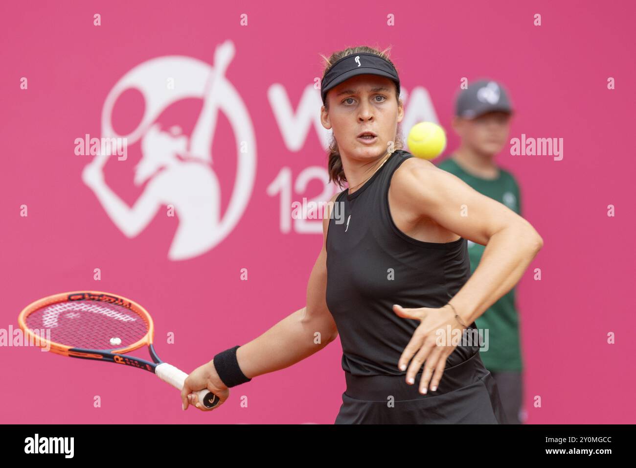 Montreux Switzerland, 09 03 2024: Tara Wurth (CRO) vs Jenny Duerst (SWI ...