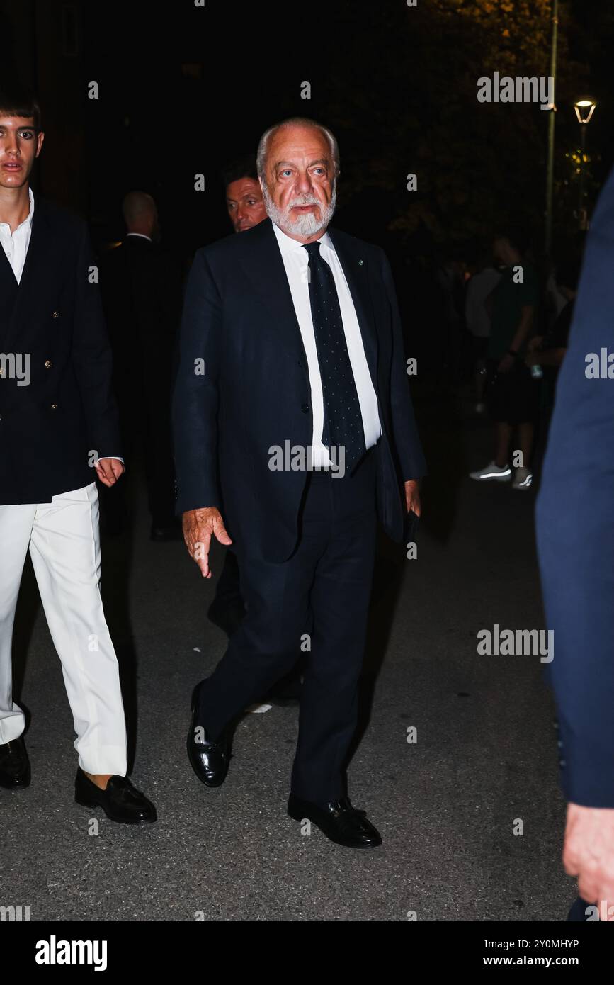 Lido di Venezia, Celebrity Sightings - Aurelio De Laurentiis at the ...