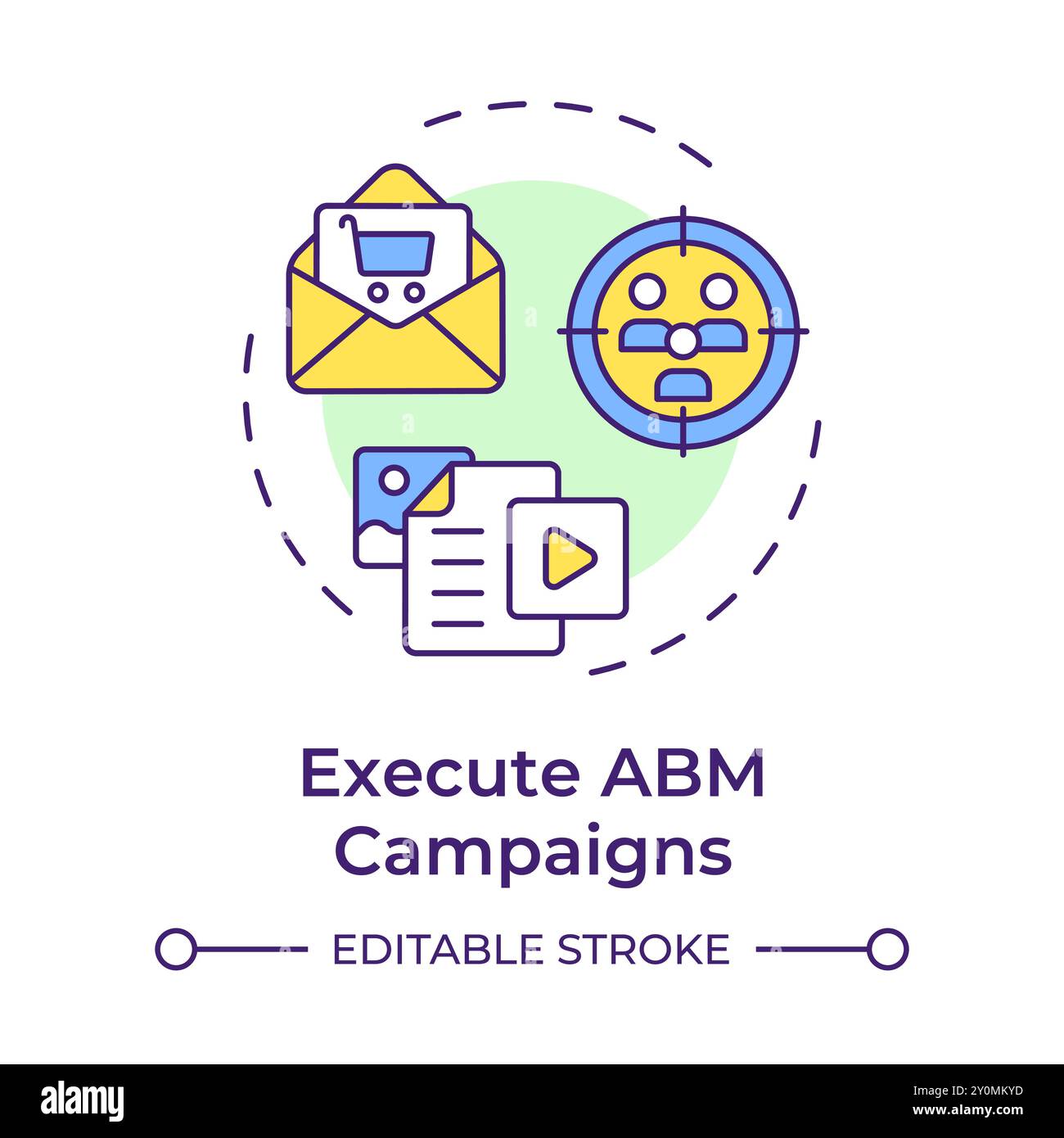 Email campaigns Cut Out Stock Images & Pictures - Alamy