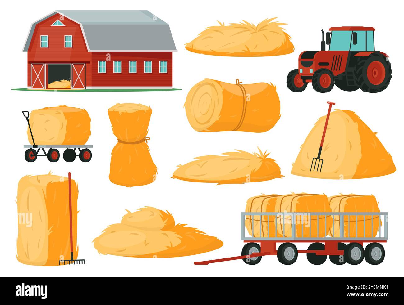 Hay racks Stock Vector Images - Alamy