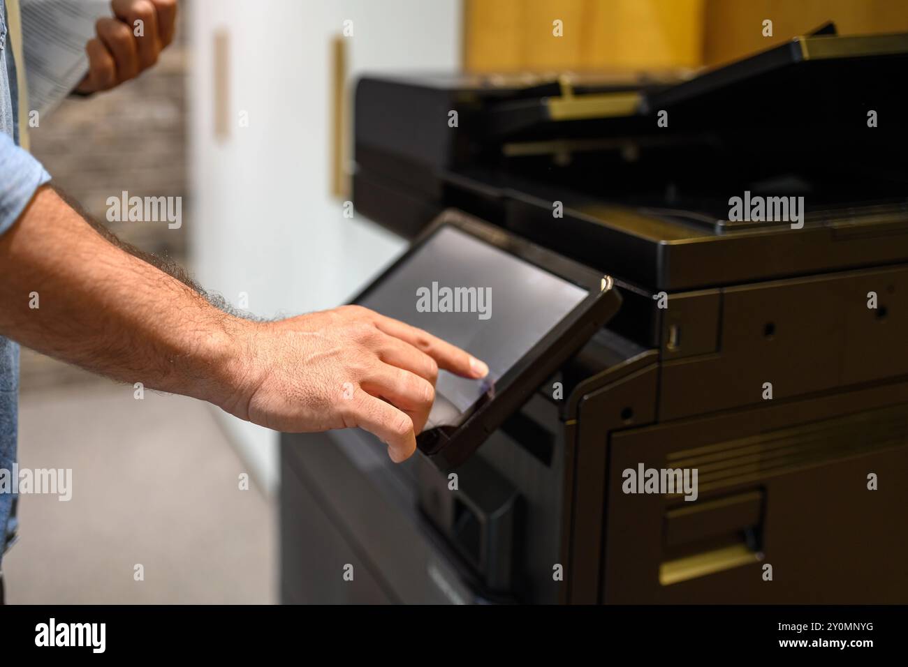 Photocopying body hi-res stock photography and images - Alamy