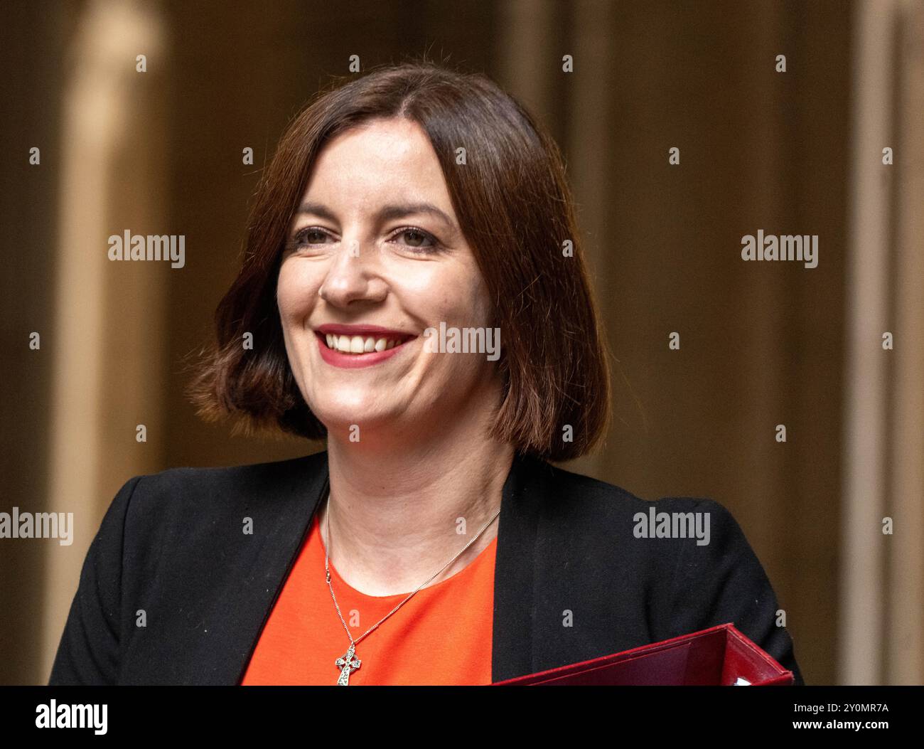 Bridget Phillipson, Education Secretary, arrives at a cabinet meeting ...