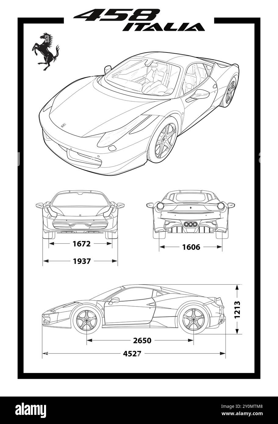 Ferrari 458 Italia car poster art Stock Vector Image & Art - Alamy Ferrari 458 Italia car poster art Stock Vector Image & Art - Alamy