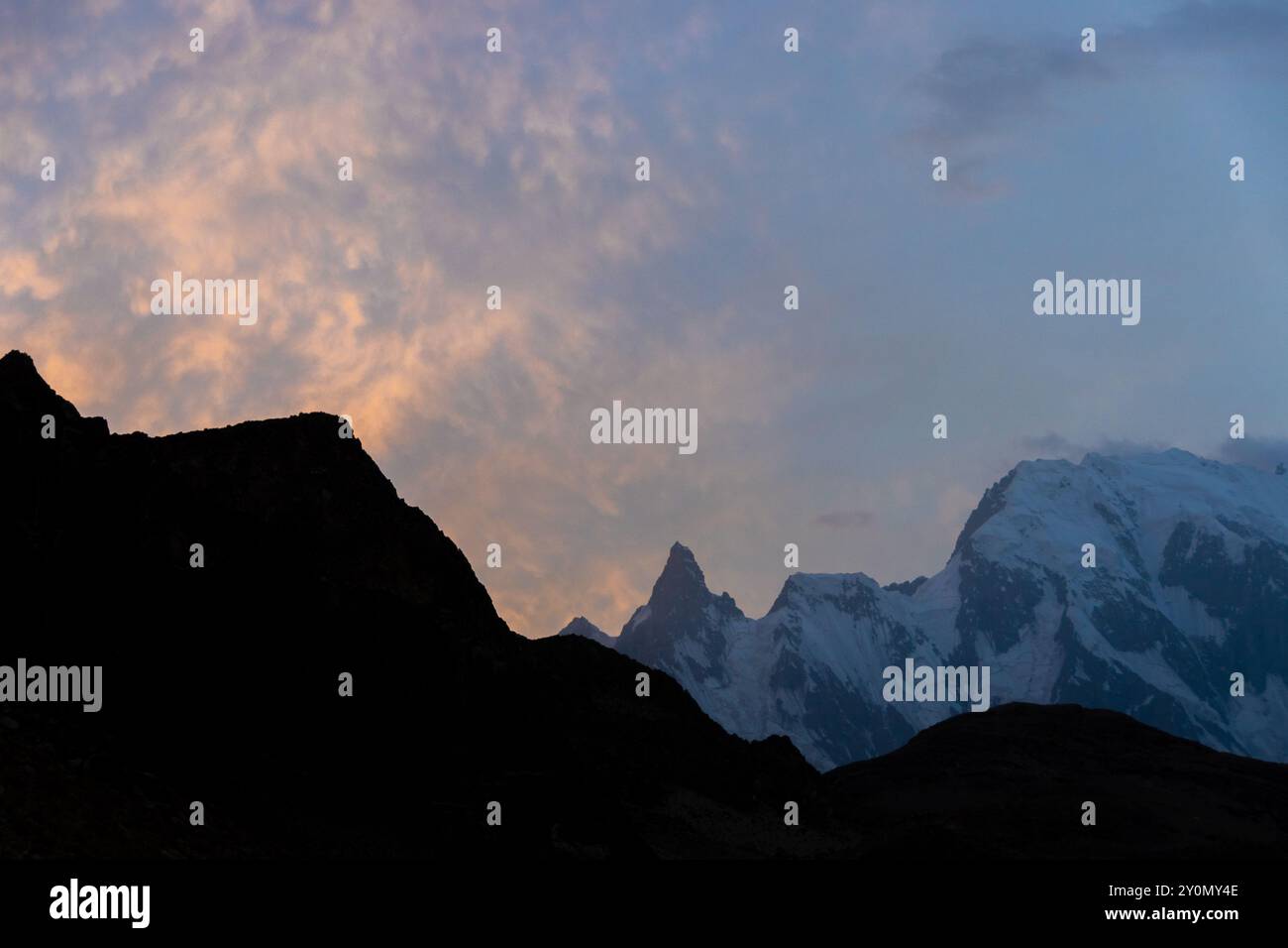 Passu cones, Pakistan Stock Photo - Alamy