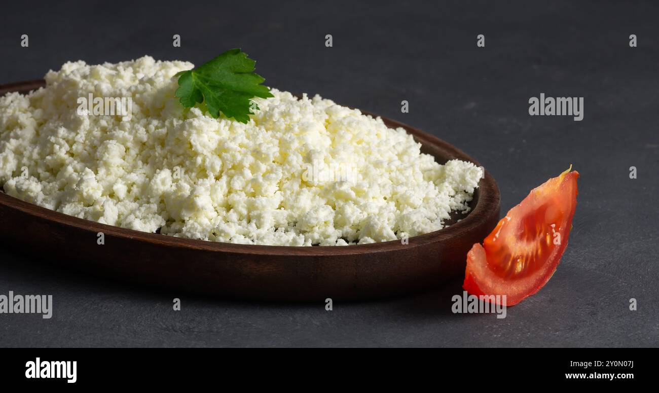 Turkish traditional homemade cottage cheese in bowl, healthy dairy ...