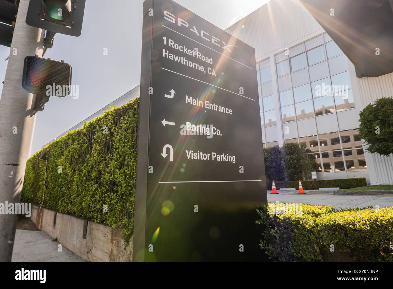 Los Angeles, California, USA. 2nd Sep, 2024. SpaceX, an aerospace ...
