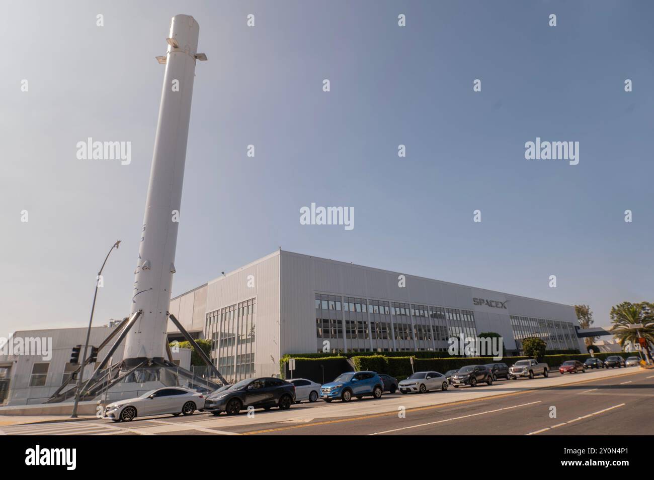 Los Angeles, California, USA. 2nd Sep, 2024. SpaceX, an aerospace ...