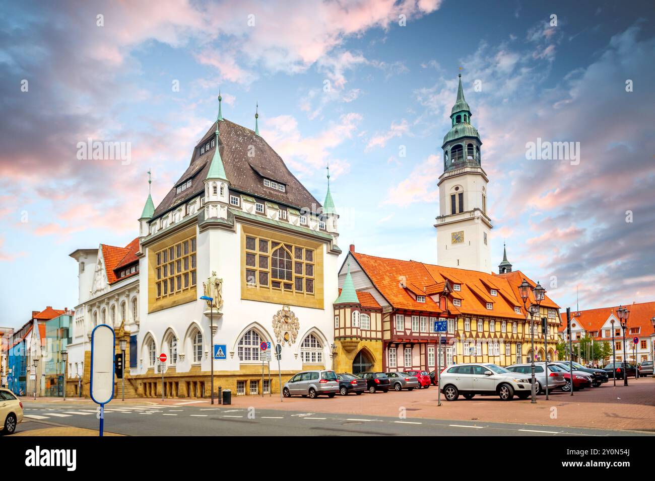 Old city of Celle, germany Stock Photo - Alamy