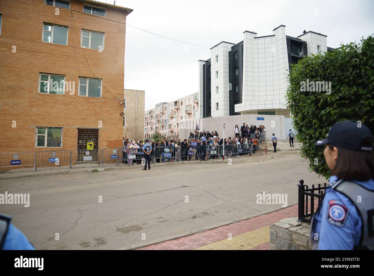 Ulaanbaatar, Mongolia. 3rd Sep, 2024. Vladimir Putin and Ukhnaa ...